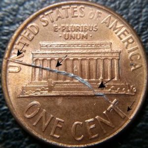 Bisecting Rim to Rim Die Cracks on U. S. Coins – Cuds on Coins
